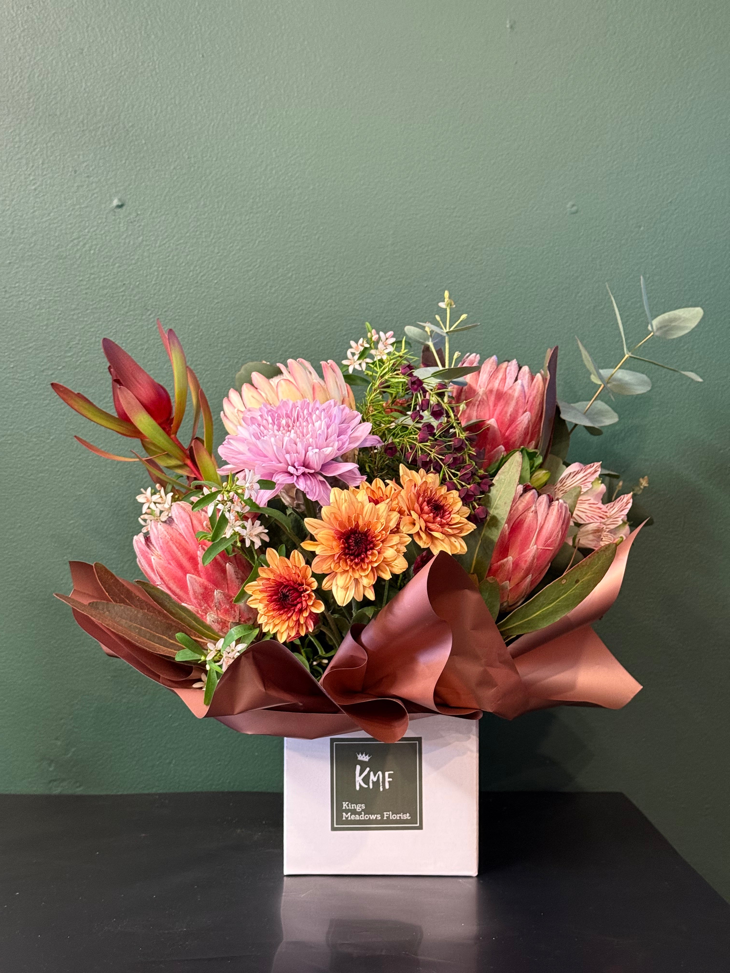 Natural and Native - Seasonal Arrangement – Kings Meadows Florist